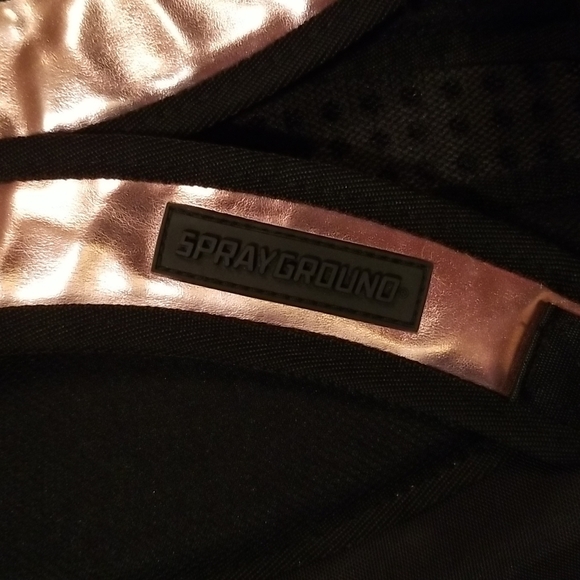 Sprayground | Bags | Sprayground Rose Gold Metallic Backpack | Poshmark